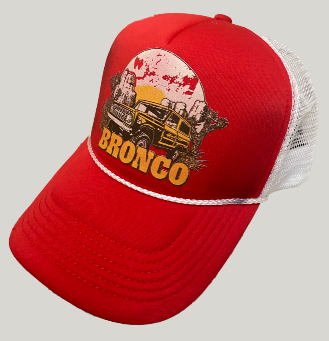 Bronco vintage Trucker Foam Hat – Country Deep