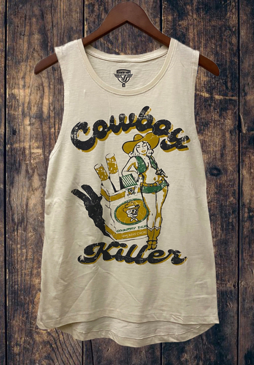 Cowboy Killer Muscle Tank Top – Country Deep