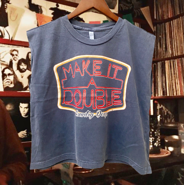 Make it a Double Boxy Midriff Muscle top – Country Deep