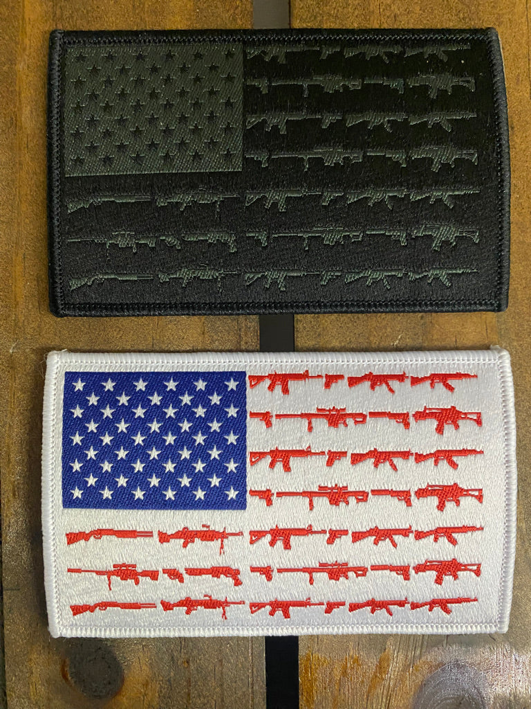 American Flag gun Patch – Country Deep