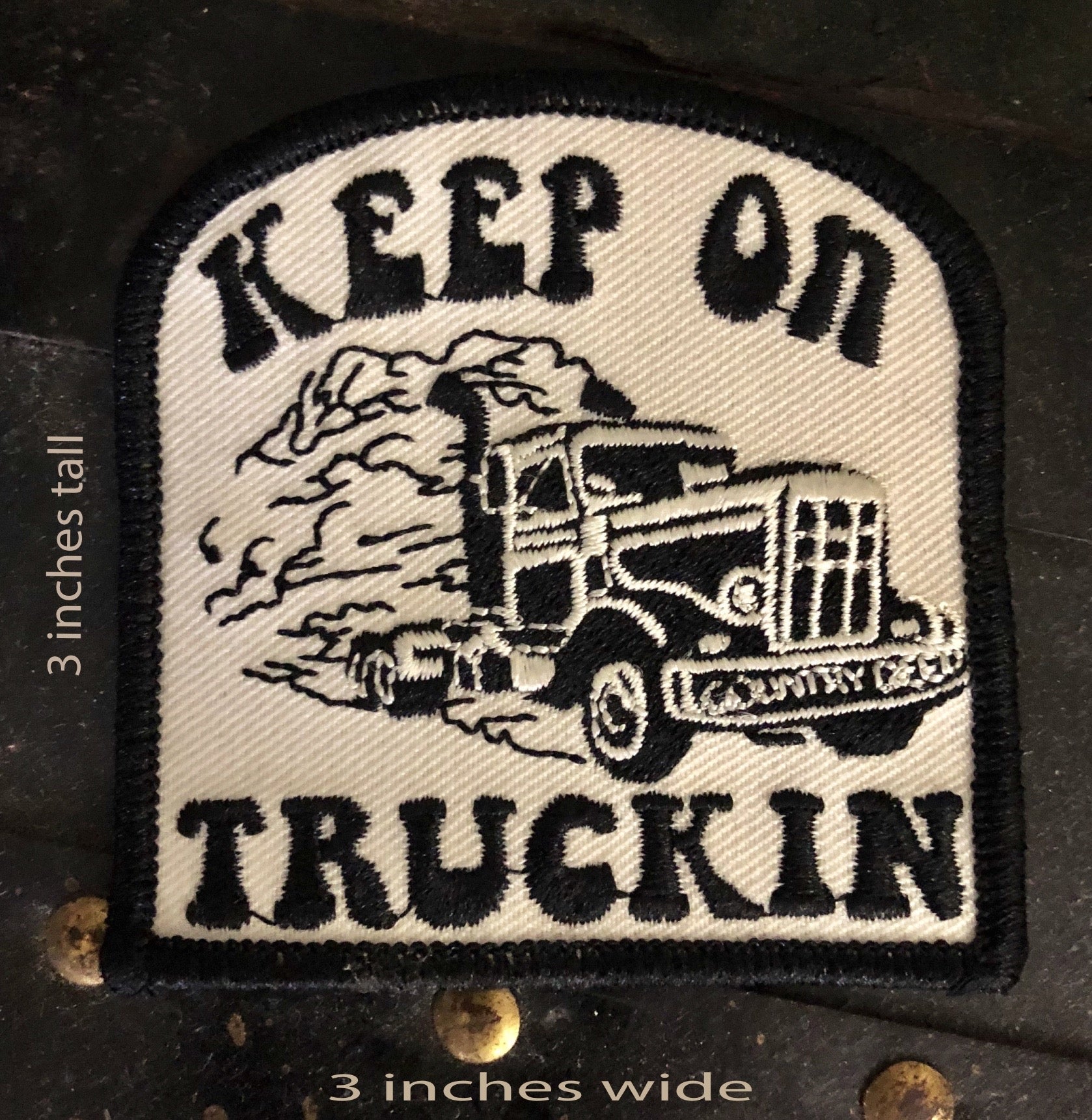 Keep On Truckin Patch – Country Deep